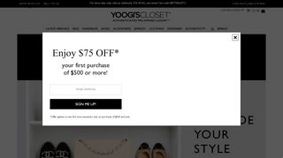 80% OFF Yoogi's Closet Coupon Codes - June 2025 Promo Codes